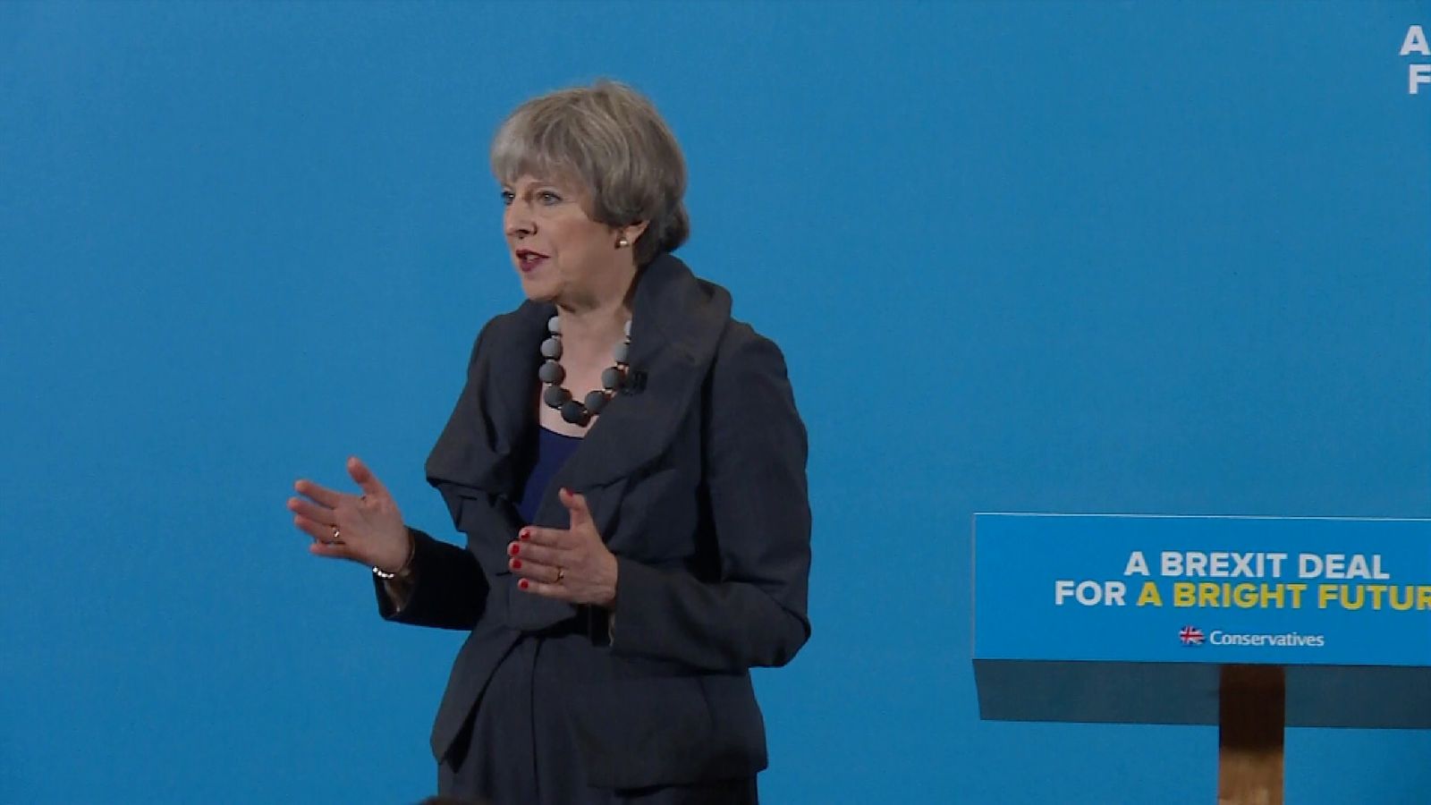 May fields some tricky questions from journalists | Politics News | Sky ...