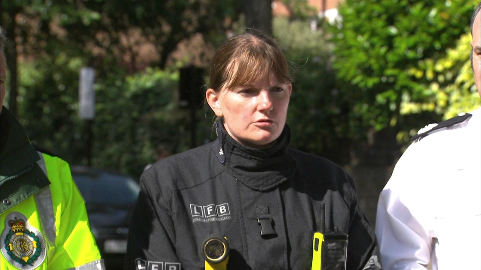 Fire Chief: 'very serious and complex fire' | News UK Video News | Sky News