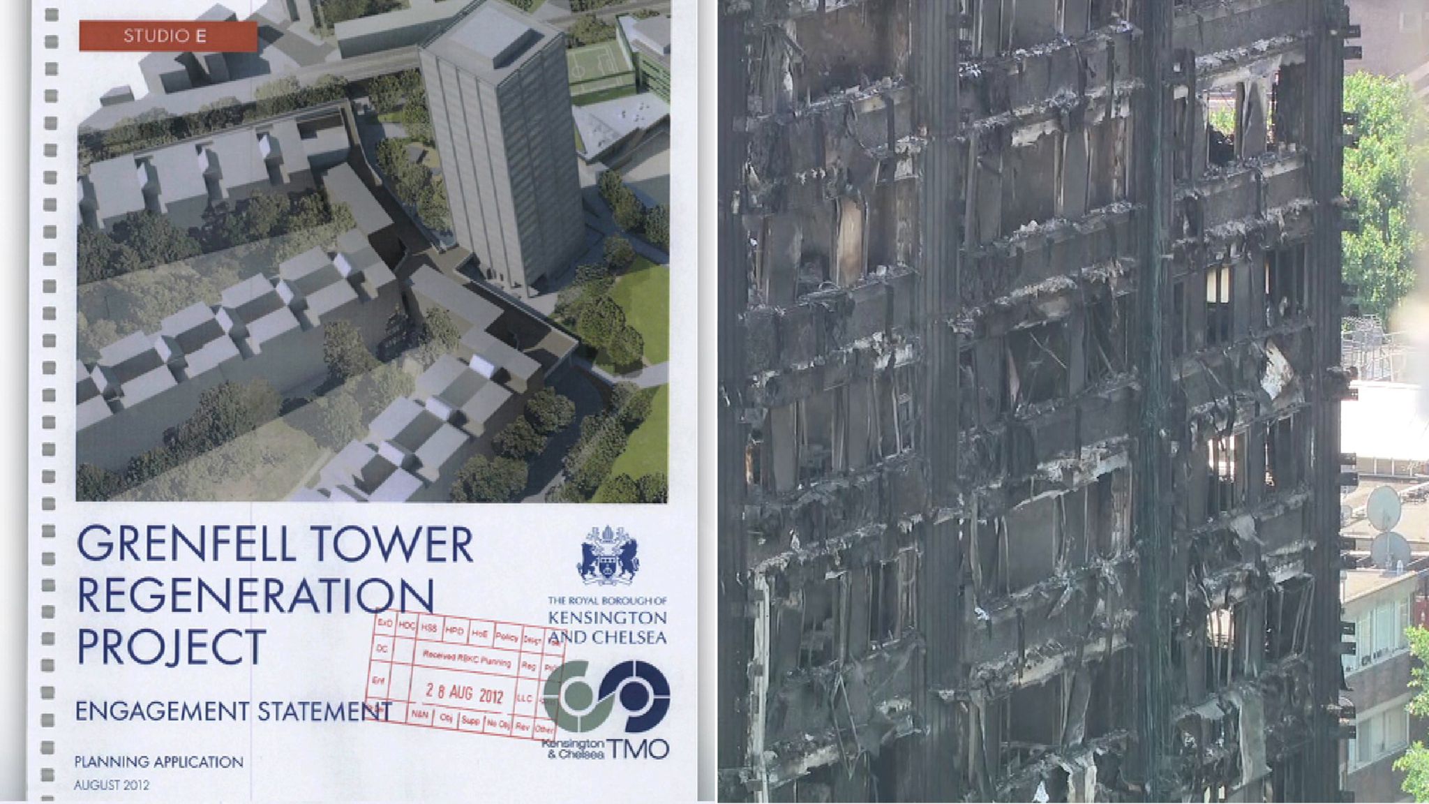 Grenfell Tower residents were promised fire-resistant cladding five ...