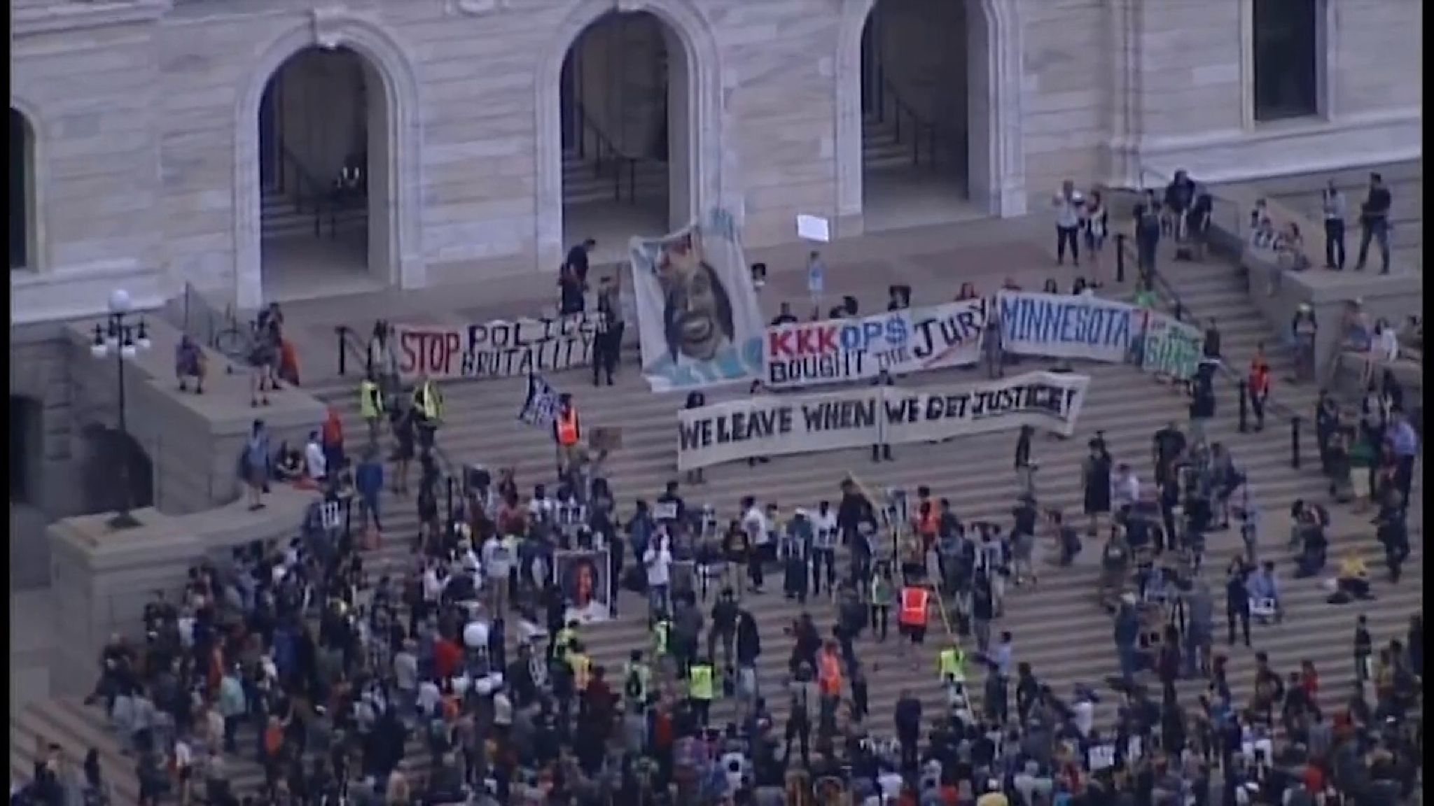Protests after police officer acquitted over fatal shooting of Philando ...
