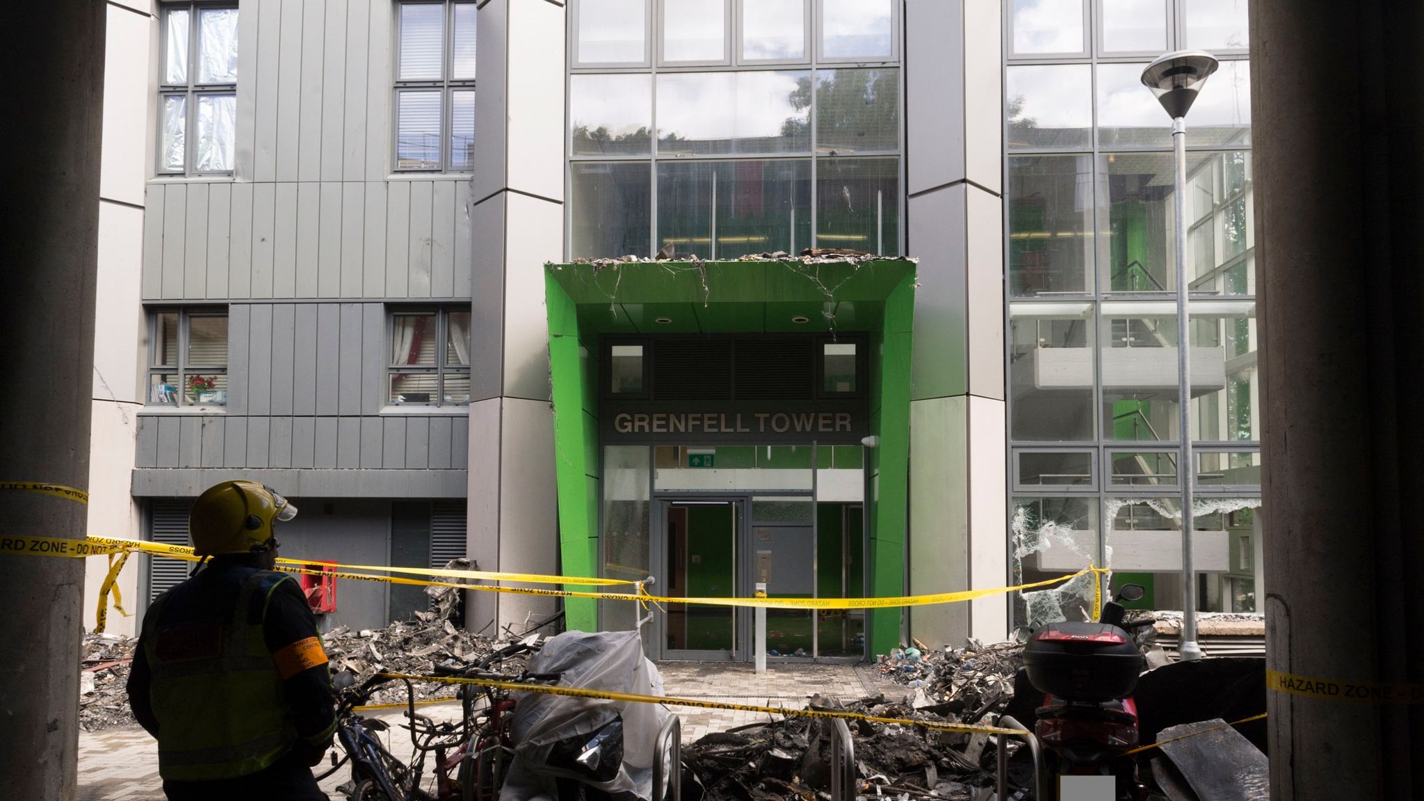 'Indescribable' damage inside Grenfell Tower revealed | UK News | Sky News 'Indescribable' damage inside Grenfell Tower revealed | UK News | Sky News