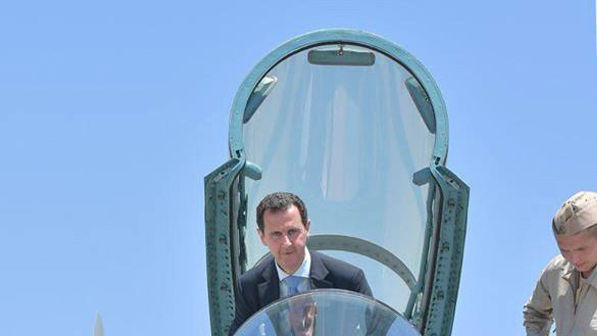 Assad in rare visits outside Syrian capital | World News | Sky News