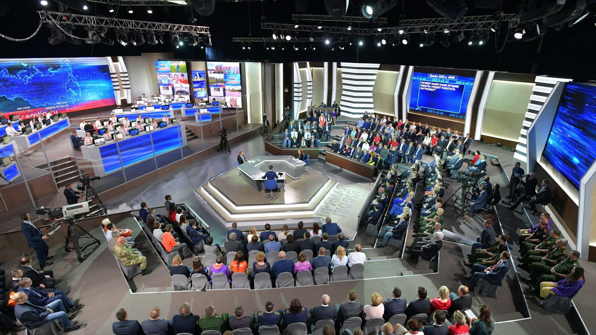 Vladimir Putin's scripted Q&A 'like a comfy chat show' | World News ...