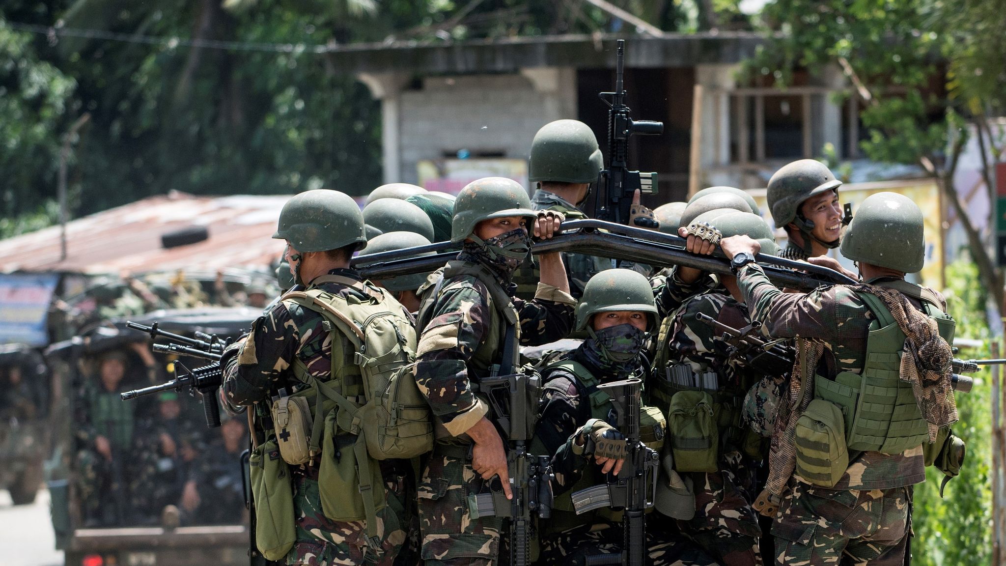 Philippines battles Islamist fighters | World News | Sky News