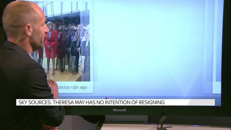 Worst high five ever? - social media reacts | News UK Video News | Sky News