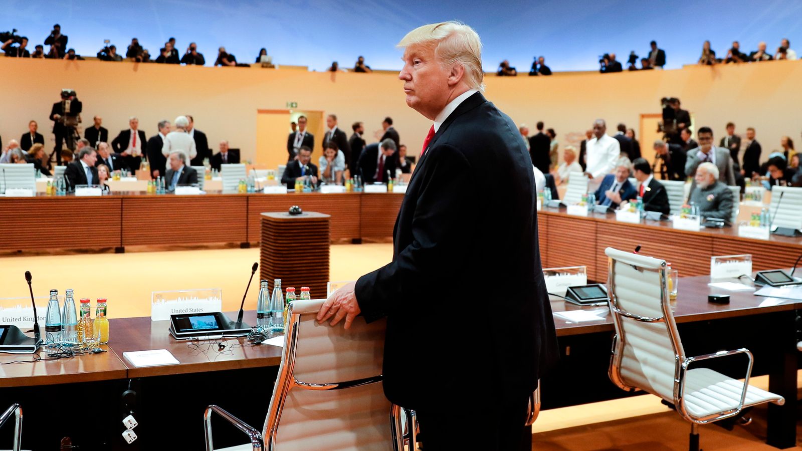 G20 summit in Hamburg exposes splits in post-war world order | World ...