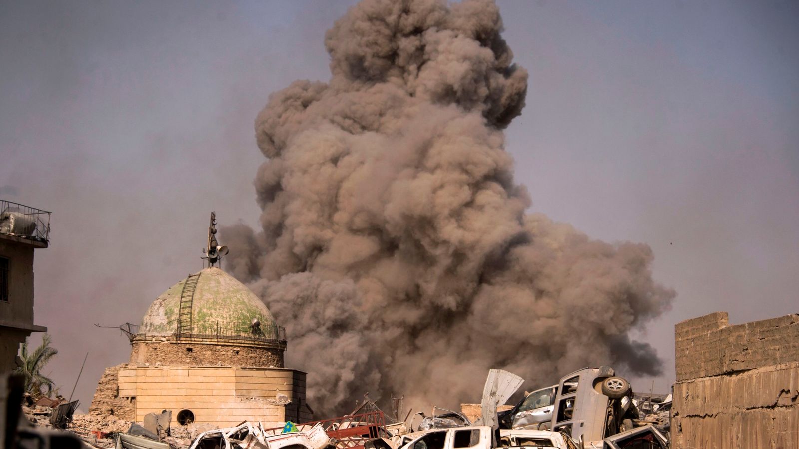 Latest pictures from Mosul | World News | Sky News