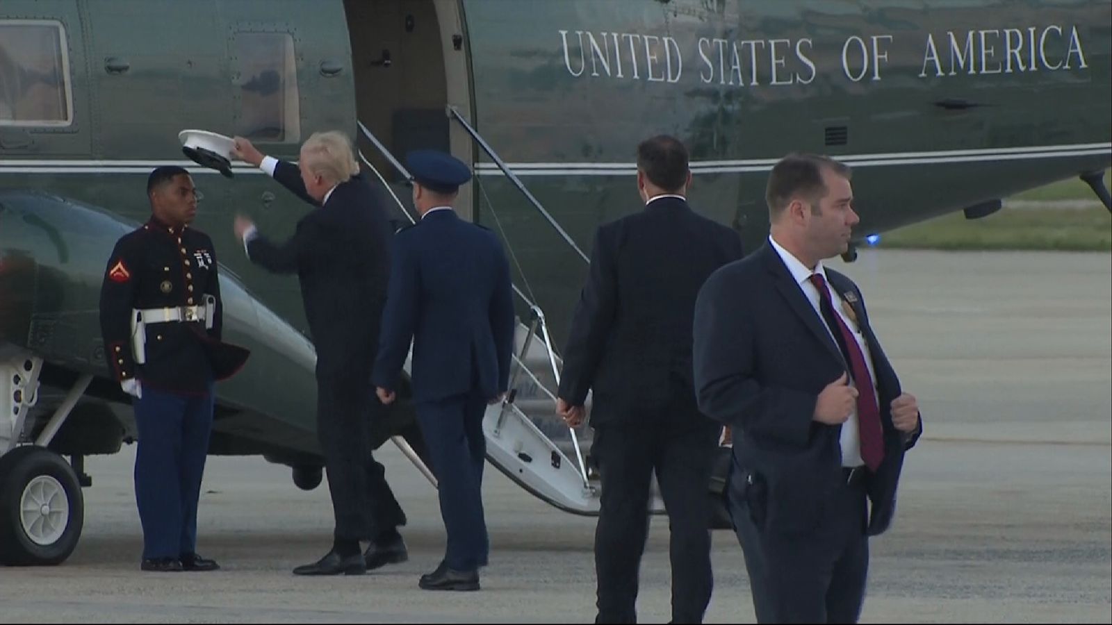 Hats off to President Trump | News UK Video News | Sky News