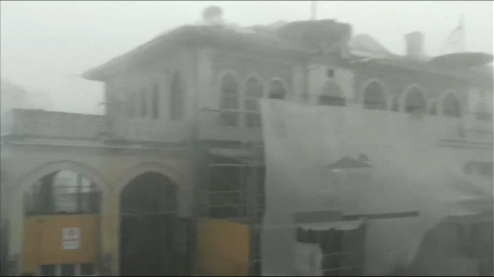 Extreme weather batters Istanbul | World News | Sky News