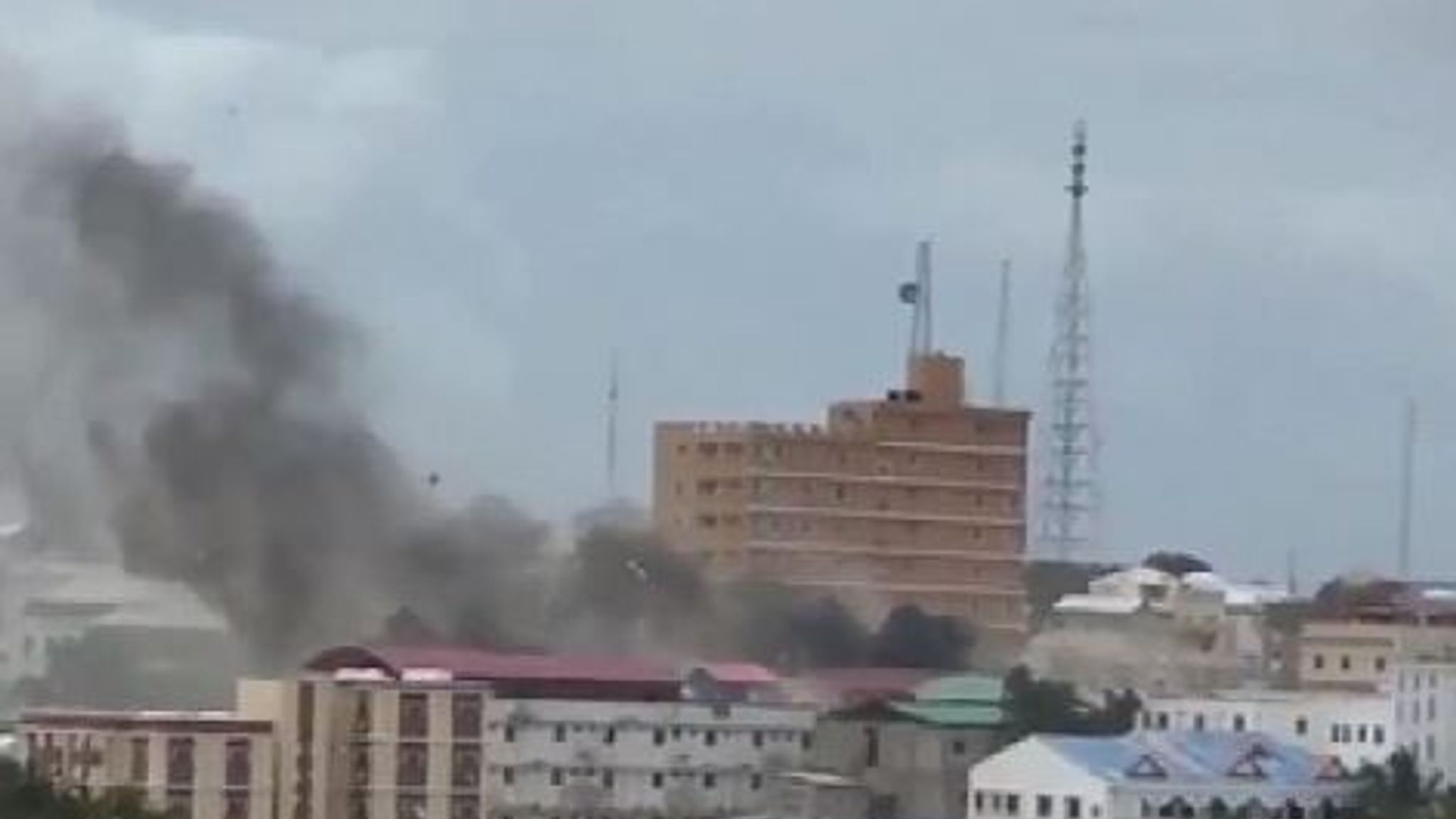 Five dead after car bomb explodes near police station in Mogadishu ...