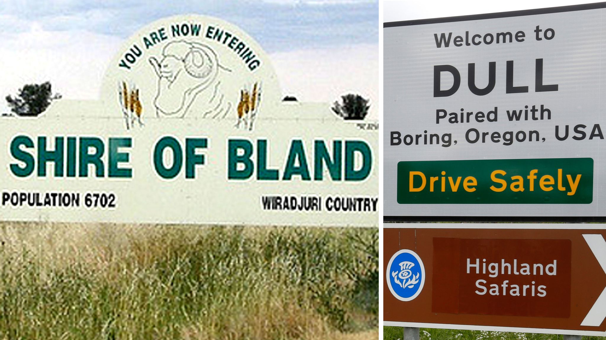 Dull celebration of Bland and Boring international links | UK News ...