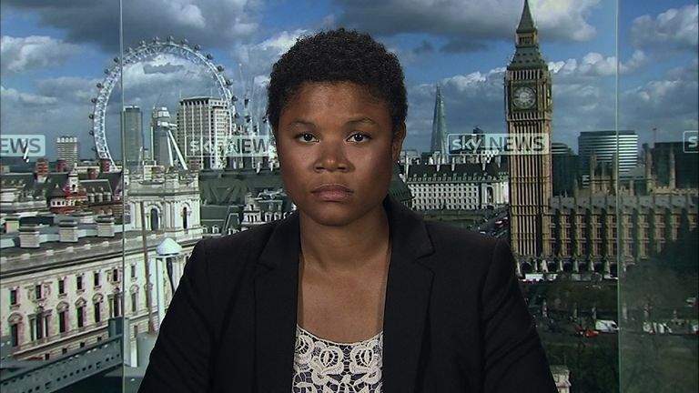 Tisha Brown, Greenpeace UK oceans campaigner, demands companies such as ...