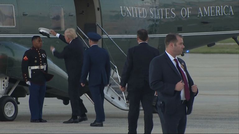 Hats off to President Trump | News UK Video News | Sky News