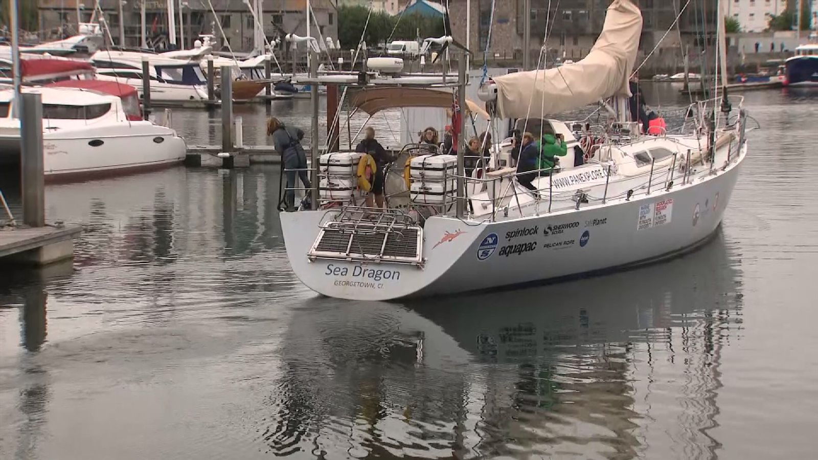 Setting sail to tackle plastic pollution | UK News | Sky News