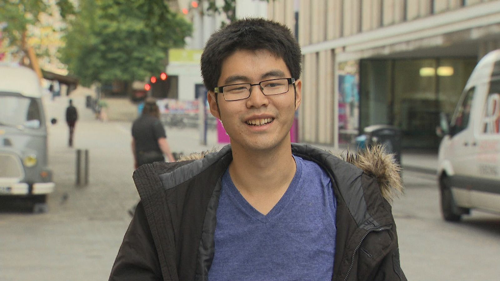 Ken Cheng tells award winning joke | News UK Video News | Sky News