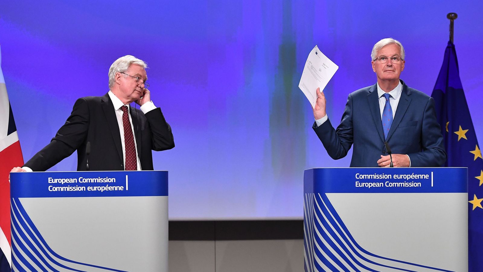 EU negotiator Michael Barnier sees 'no decisive progress' in Brexit ...