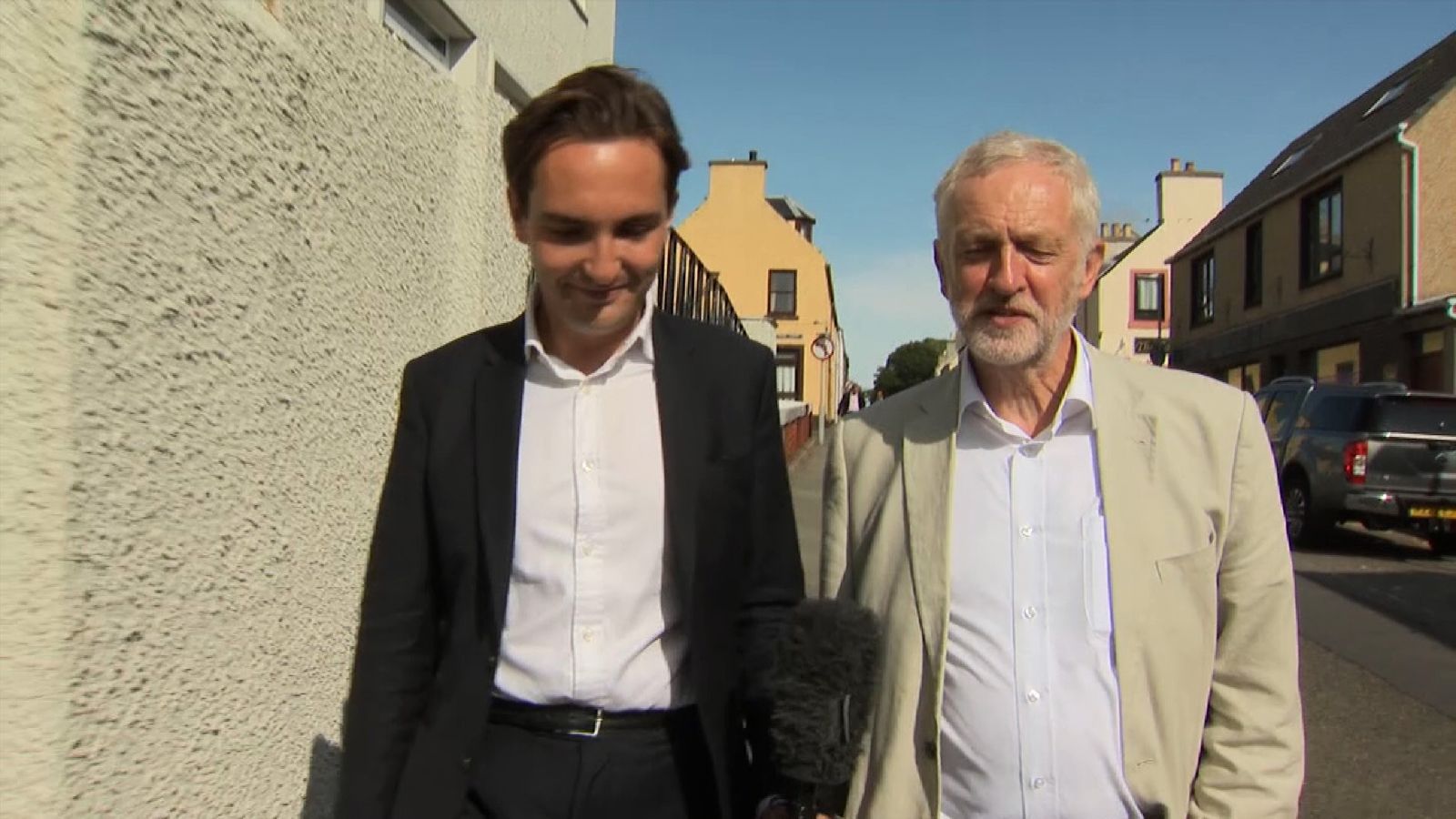 When Lewis met Jeremy | News UK Video News | Sky News