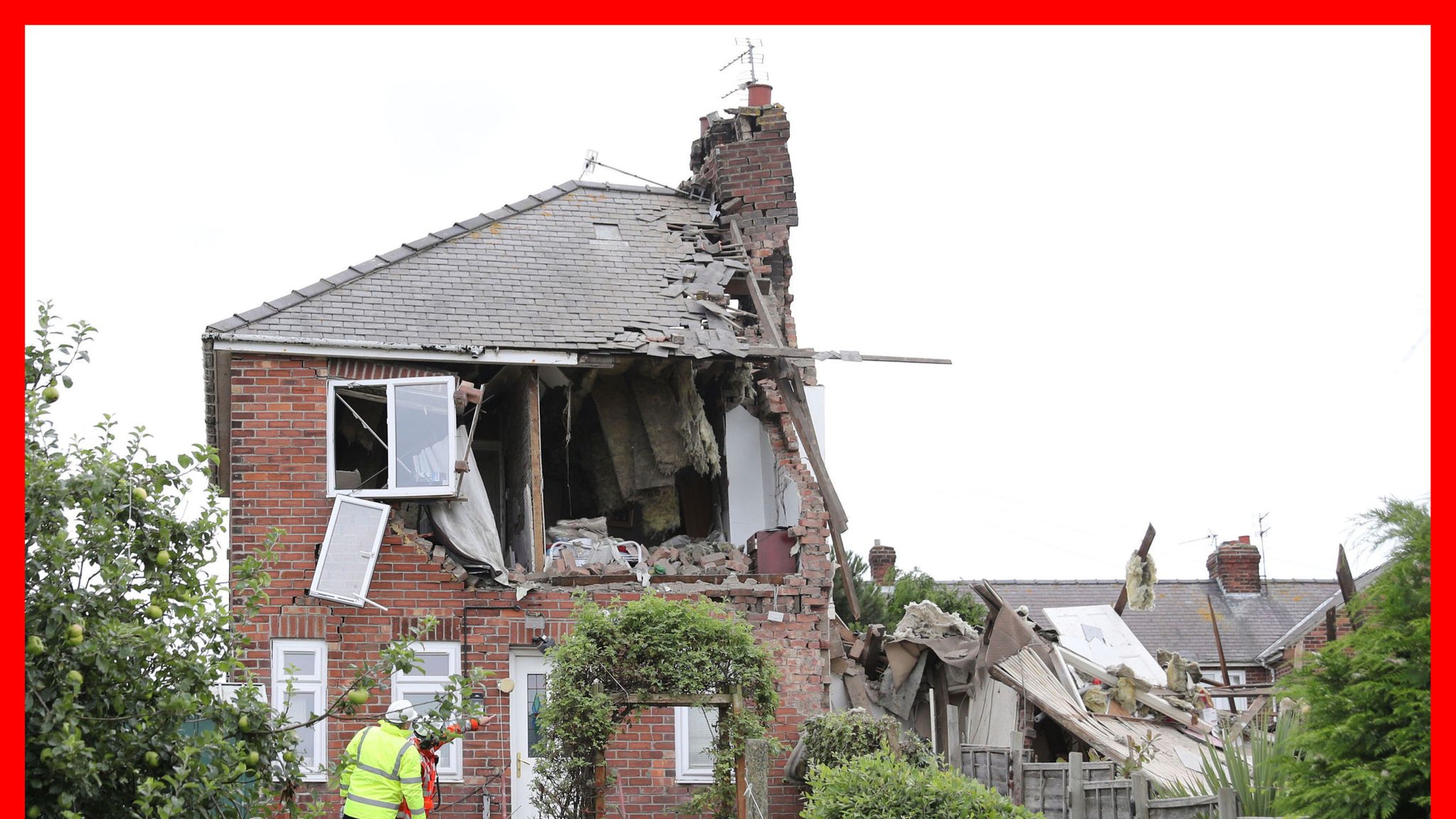 Sunderland house destroyed in explosion that 'sounded like bomb' | UK ...