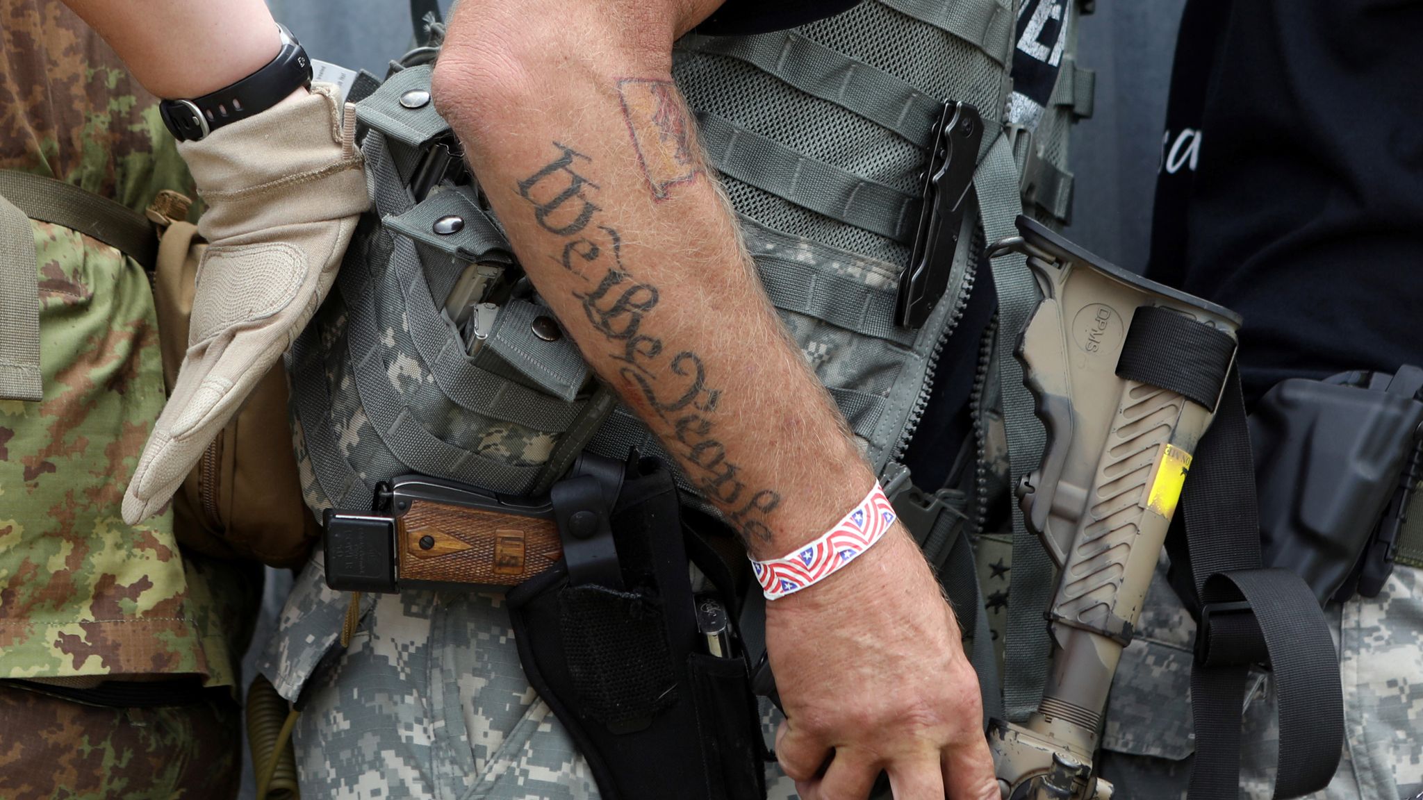 Training with America's patriot militias | World News | Sky News