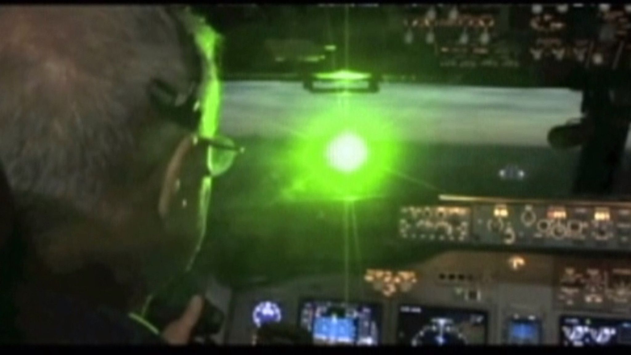 People who shine lasers at aircraft could face five years in jail and ...