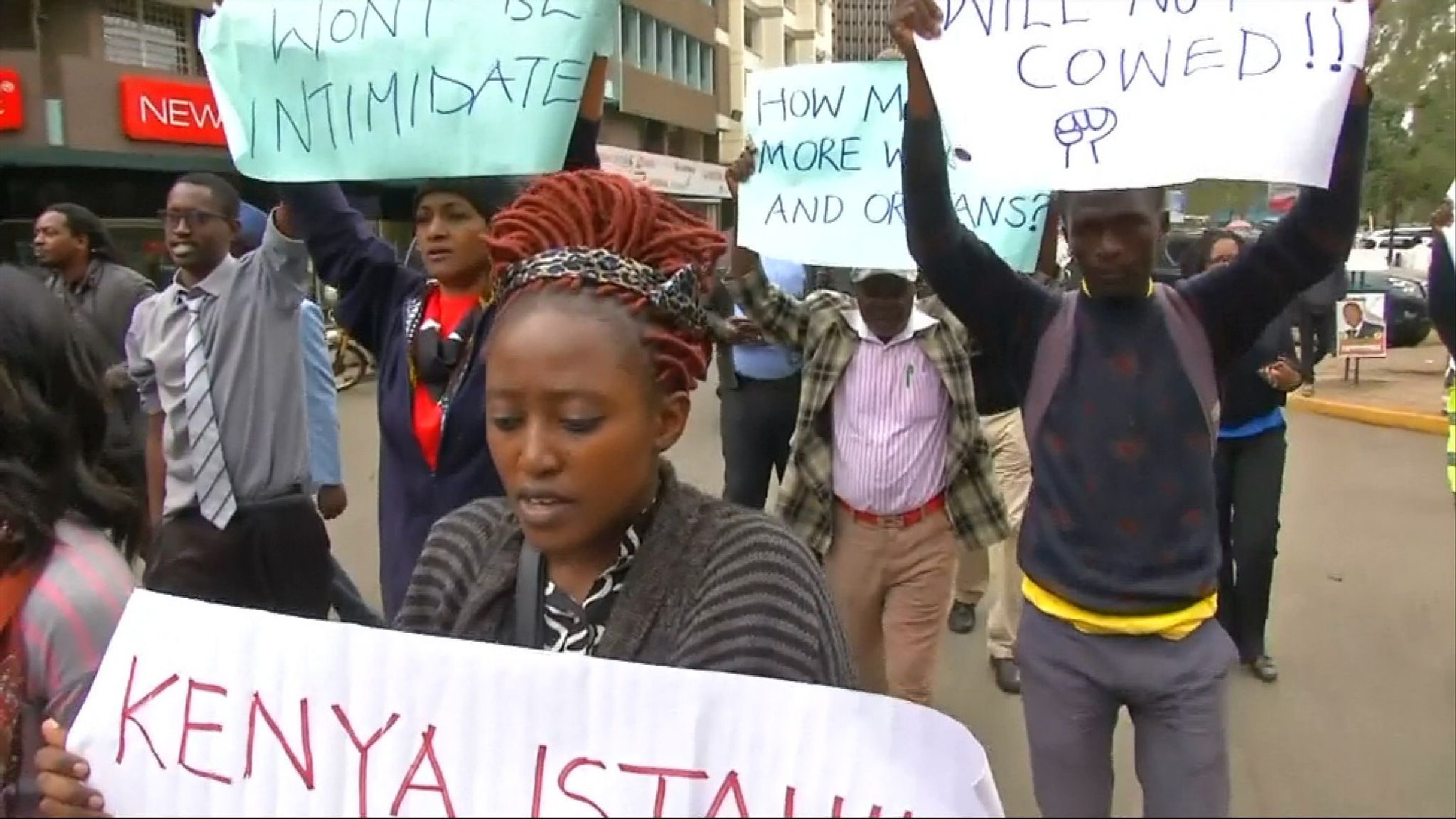 Protest over Kenyan election official's brutal murder | World News ...