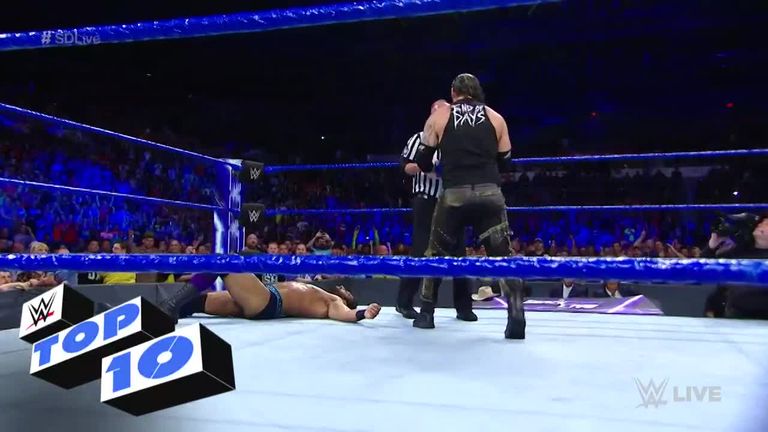 WWE Top 10: SmackDown moments | Video | Watch TV Show | Sky Sports