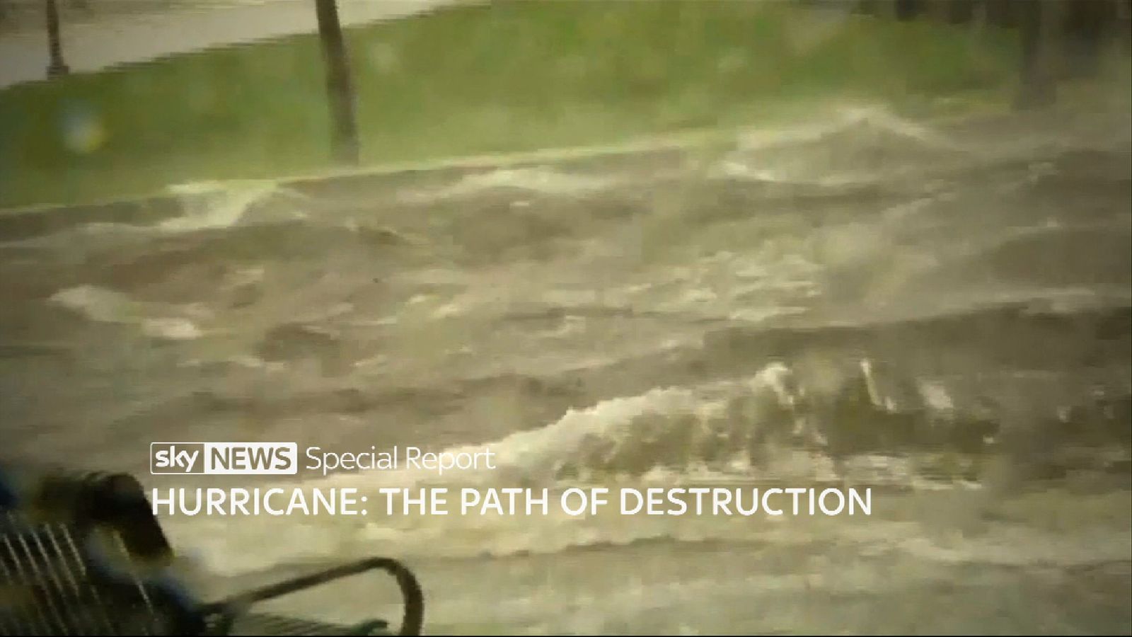 Hurricane: The path of destruction | World News | Sky News