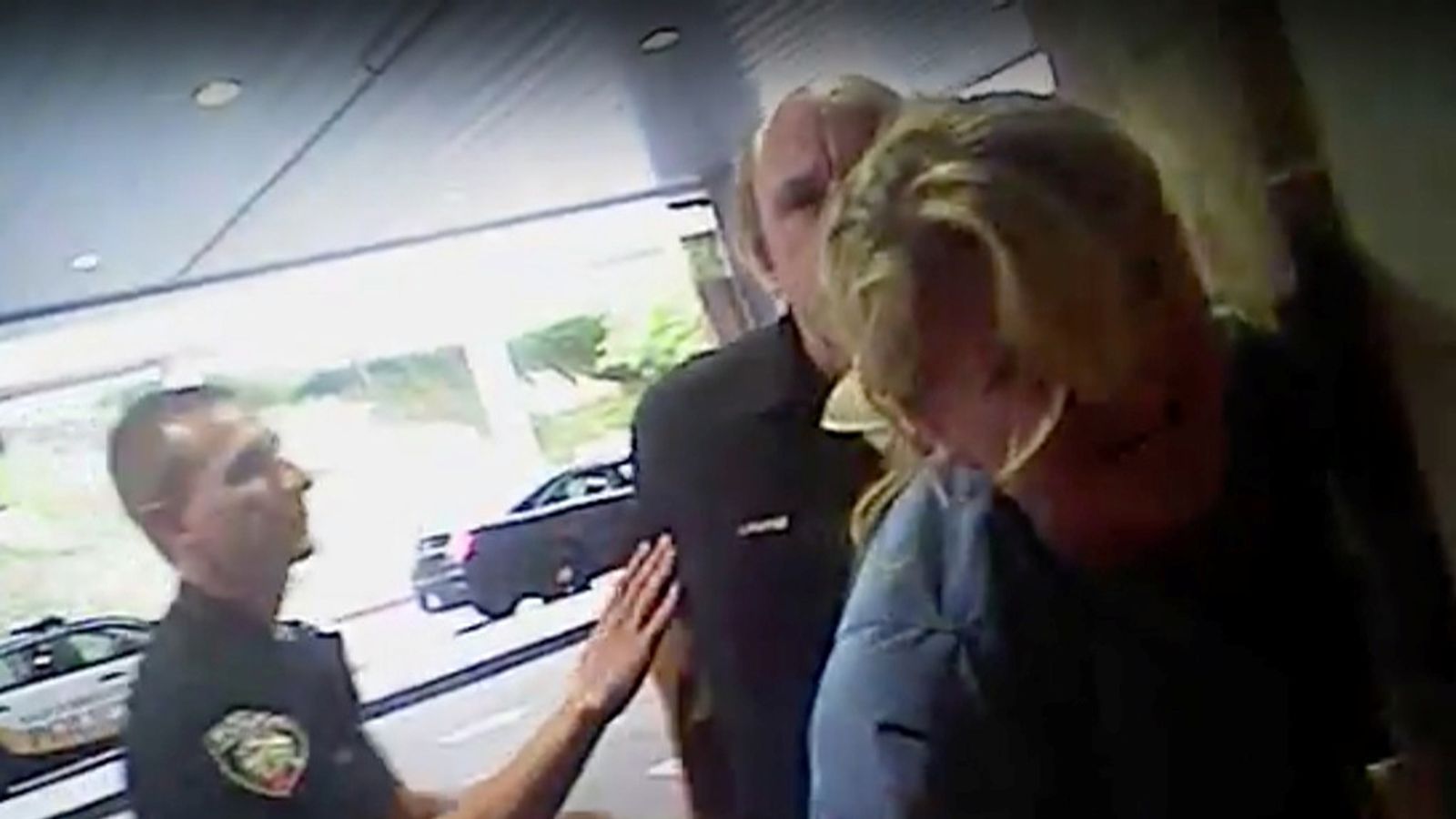 US cop who arrested nurse placed on leave | News UK Video News | Sky News
