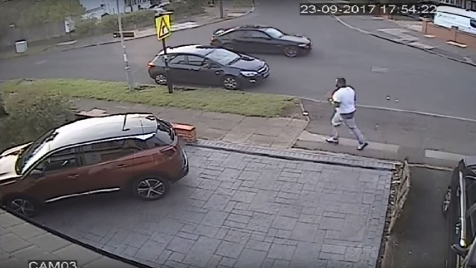 CCTV released after mother and newborn hit-and-run in Birmingham | UK News | Sky News