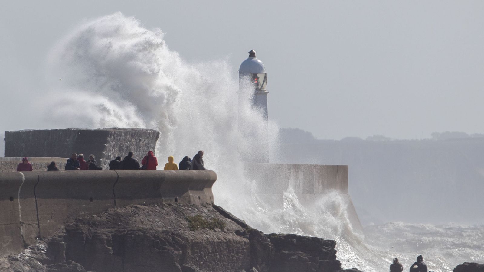 UK surveys damage after Storm Aileen cuts power to 50,000 | UK News ...