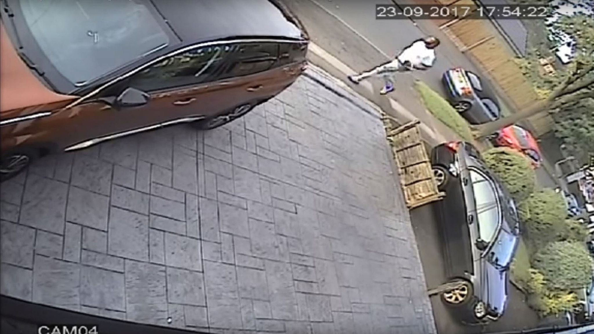 CCTV released after mother and newborn hit-and-run in Birmingham | UK News | Sky News