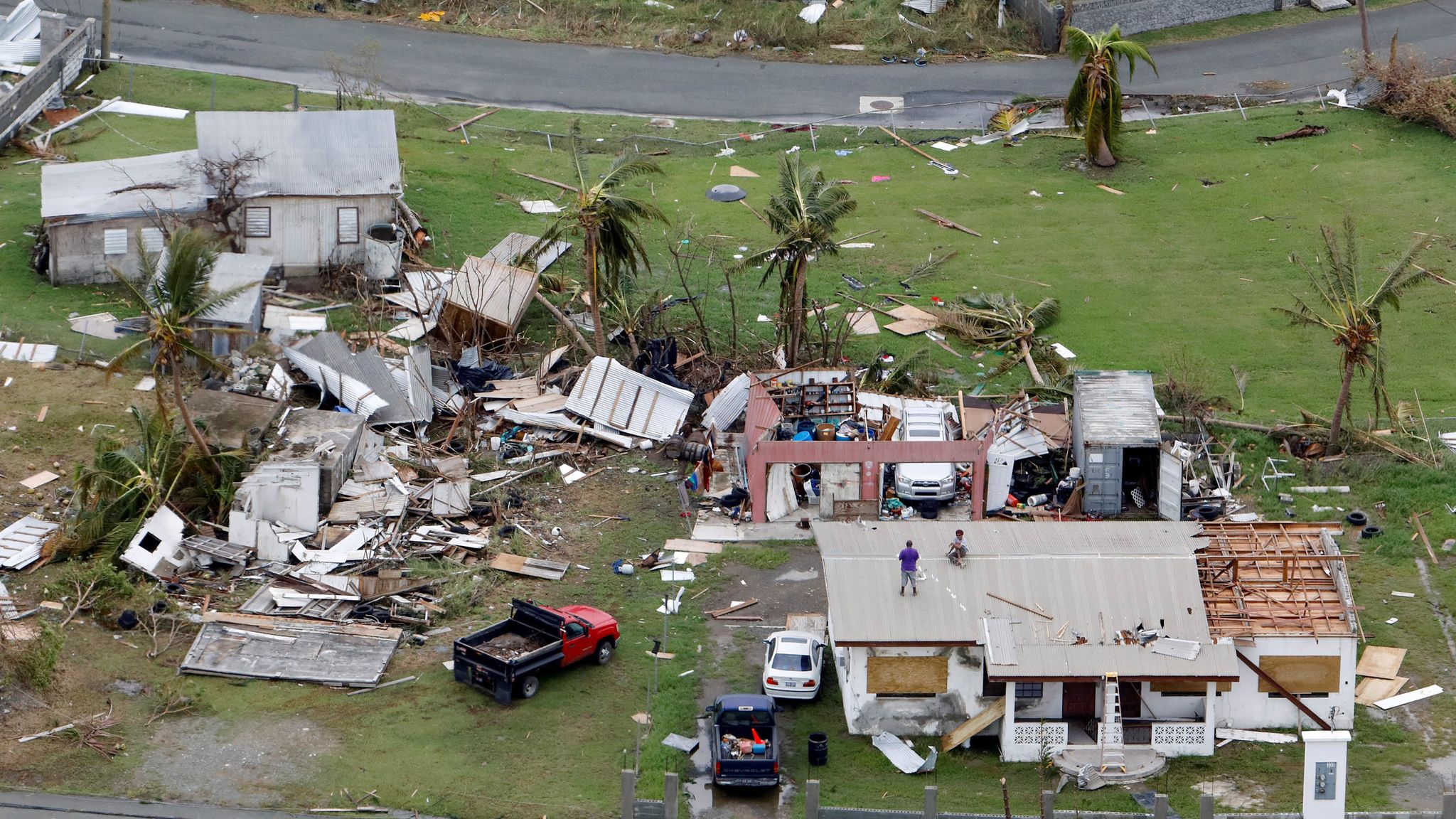 In Pictures: Maria's trail of destruction across Caribbean | World News ...