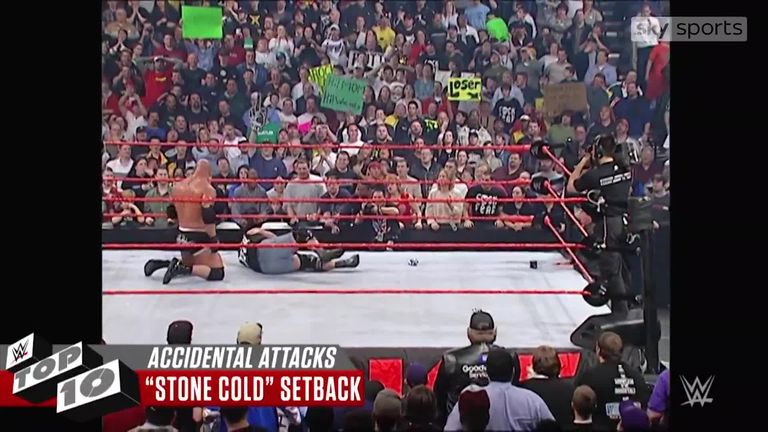 WWE's best accidental attacks | Video | Watch TV Show | Sky Sports