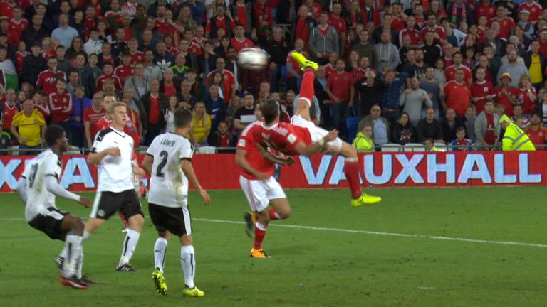Incredible overhead kick from Bale | Video | Watch TV Show | Sky Sports