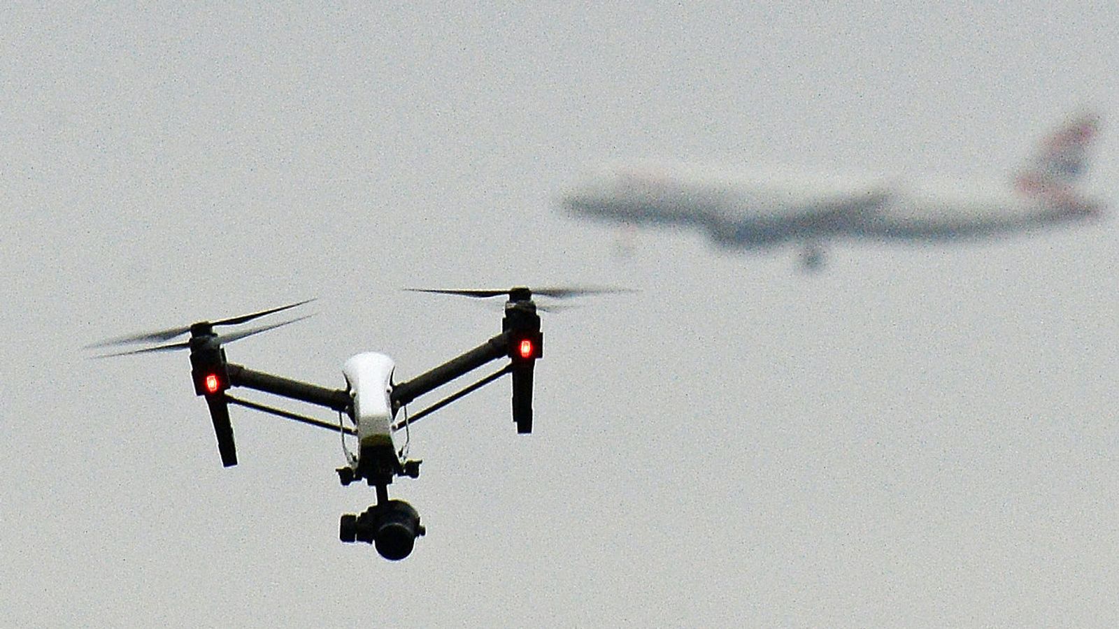 London Gatwick drone near miss 'put 130 lives at risk' | UK News | Sky News