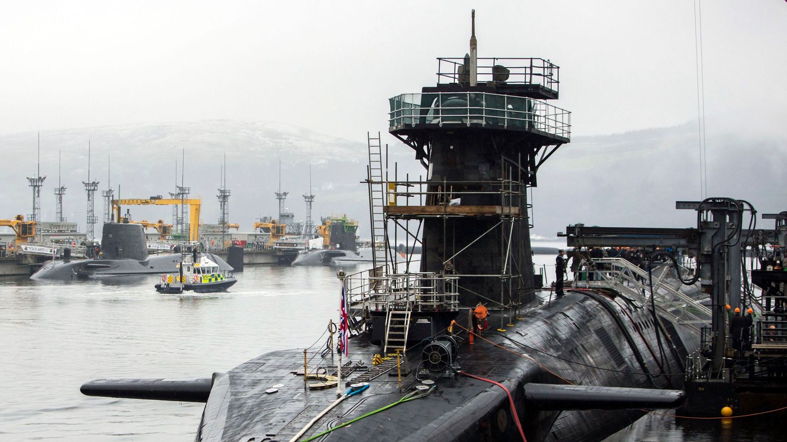 Navy sailors on nuclear Trident submarine HMS Vigilant axed over drugs ...
