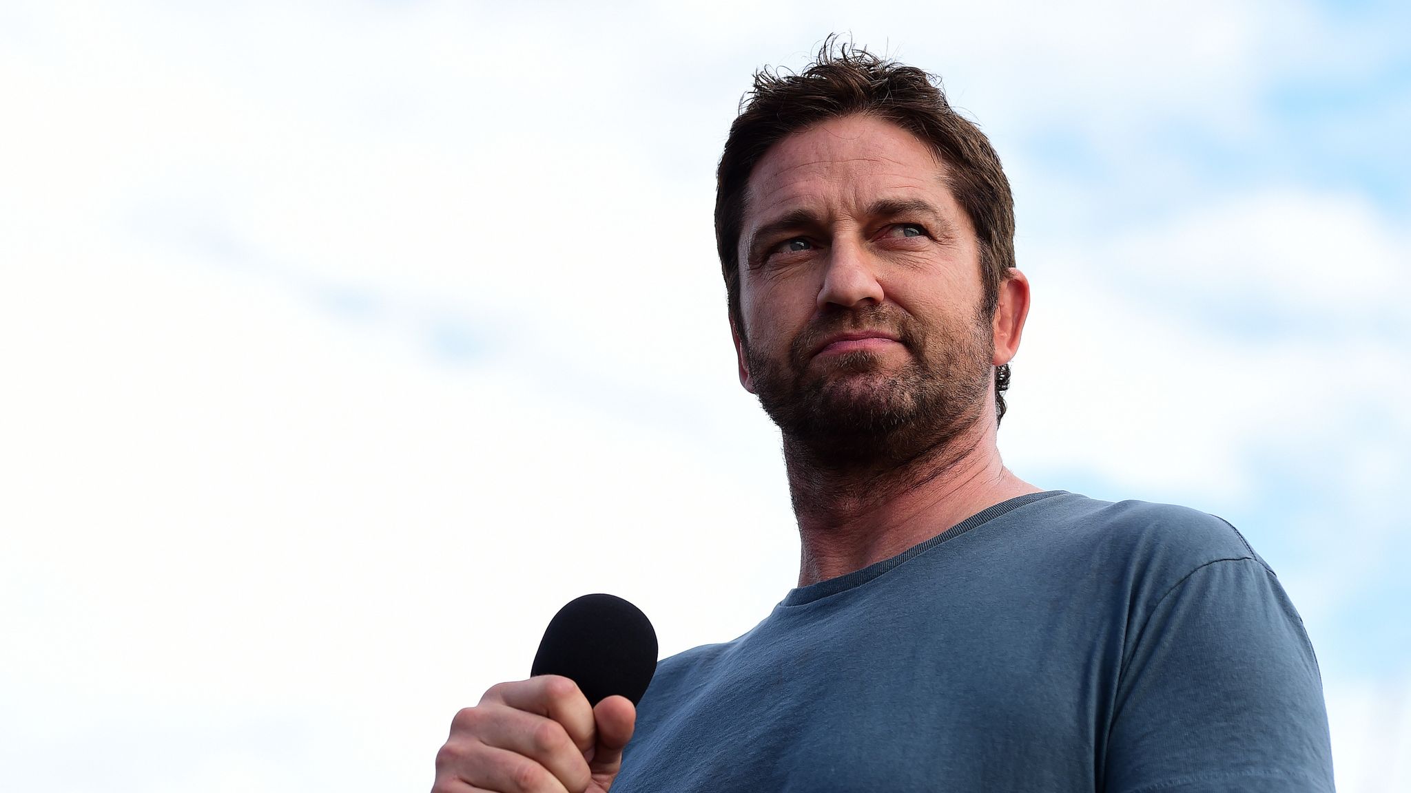 Gerard Butler taken to hospital after motorbike crash | Ents & Arts ...