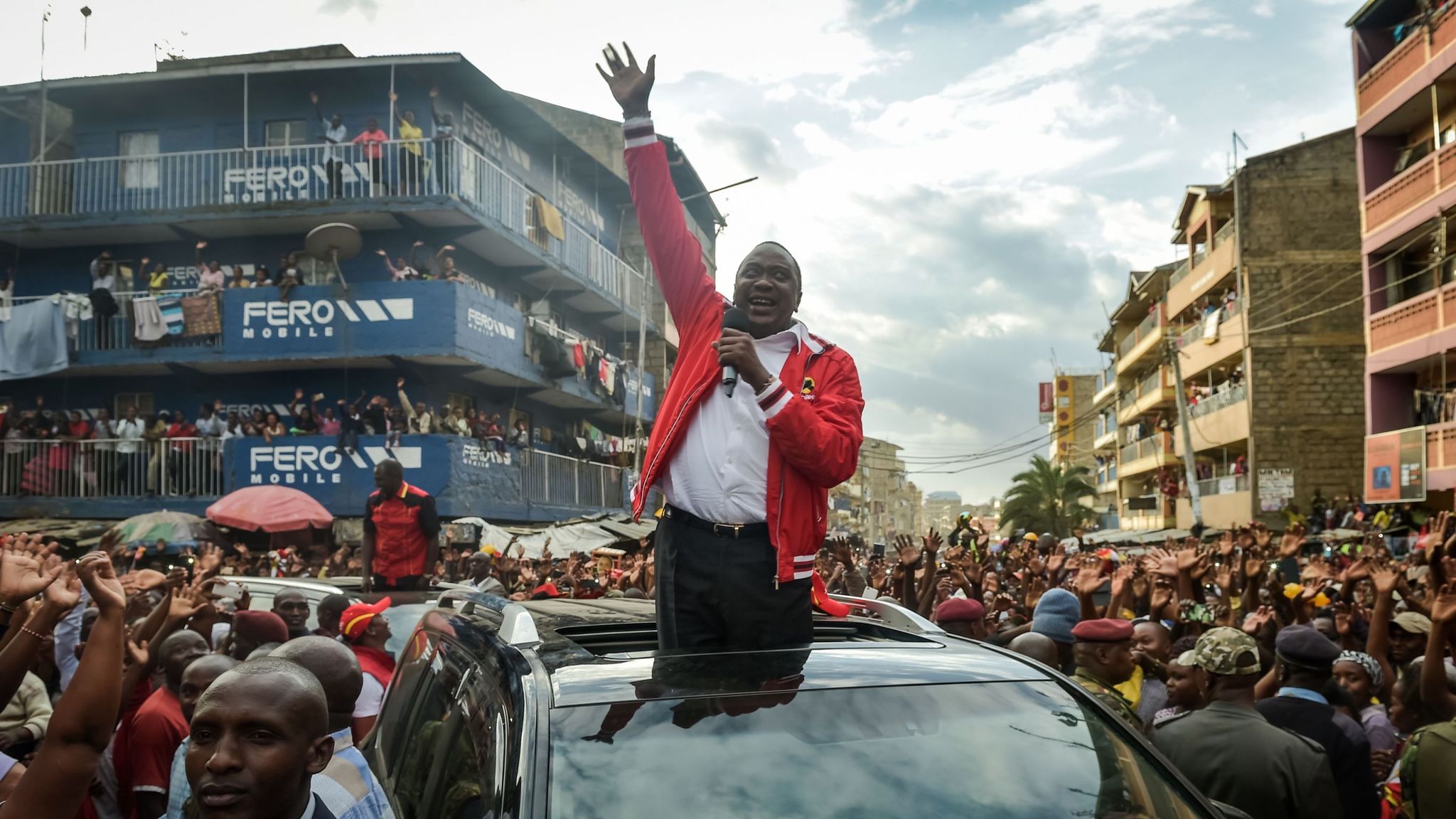Chaos as Kenya has second go at electing president | World News | Sky News