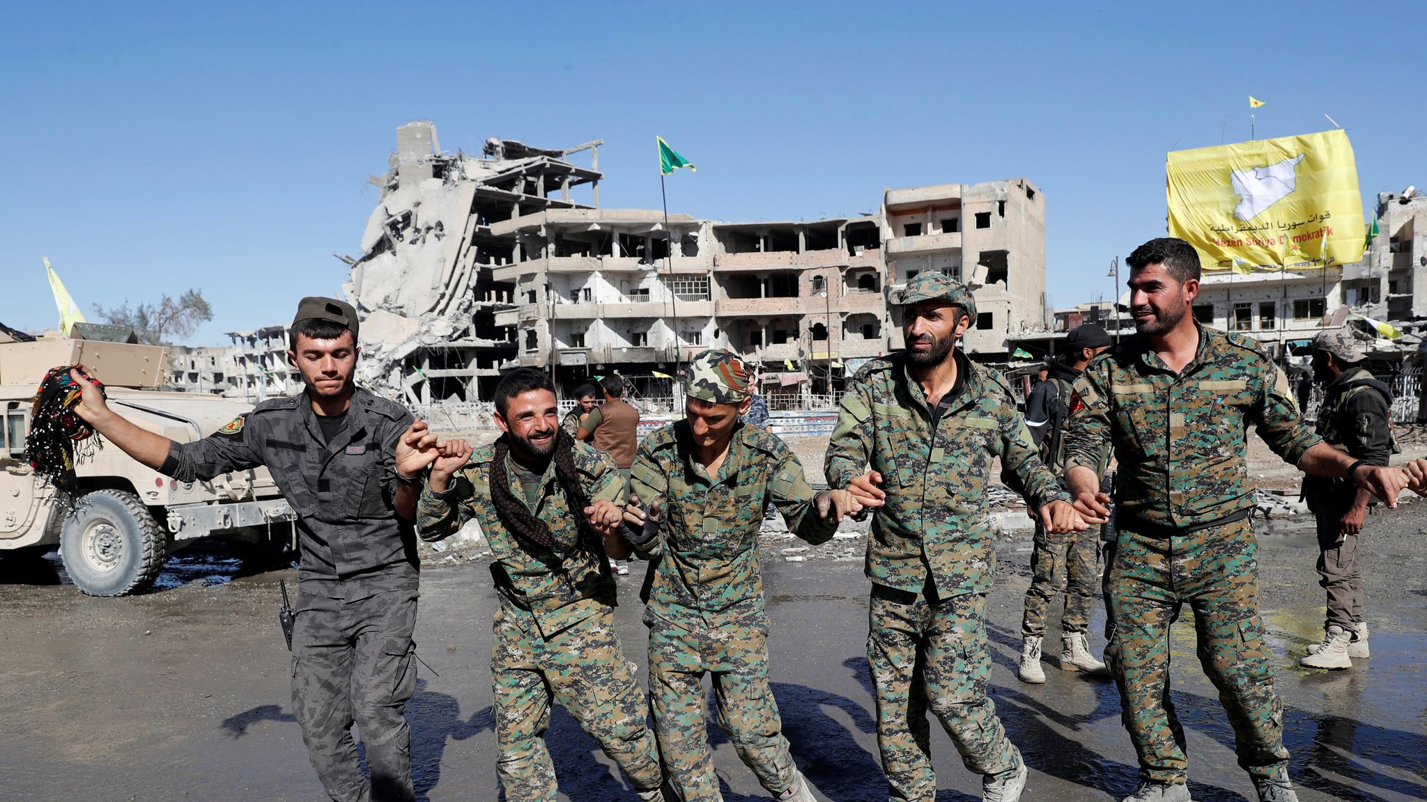 Islamic State is gone but Raqqa lies in ruins after hard-fought victory ...