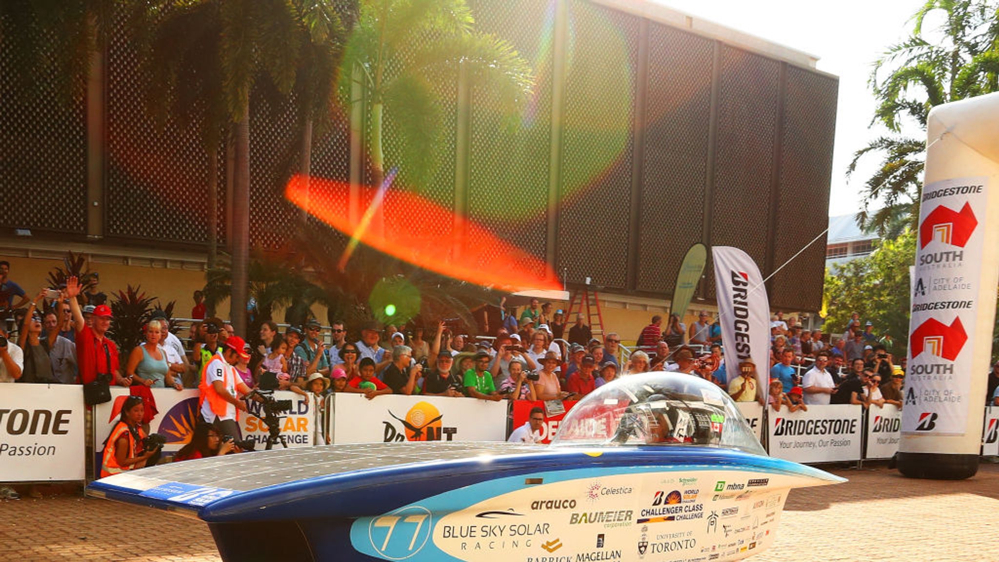 Solar-powered Wacky Races convoy takes on 2,000-mile outback challenge ...