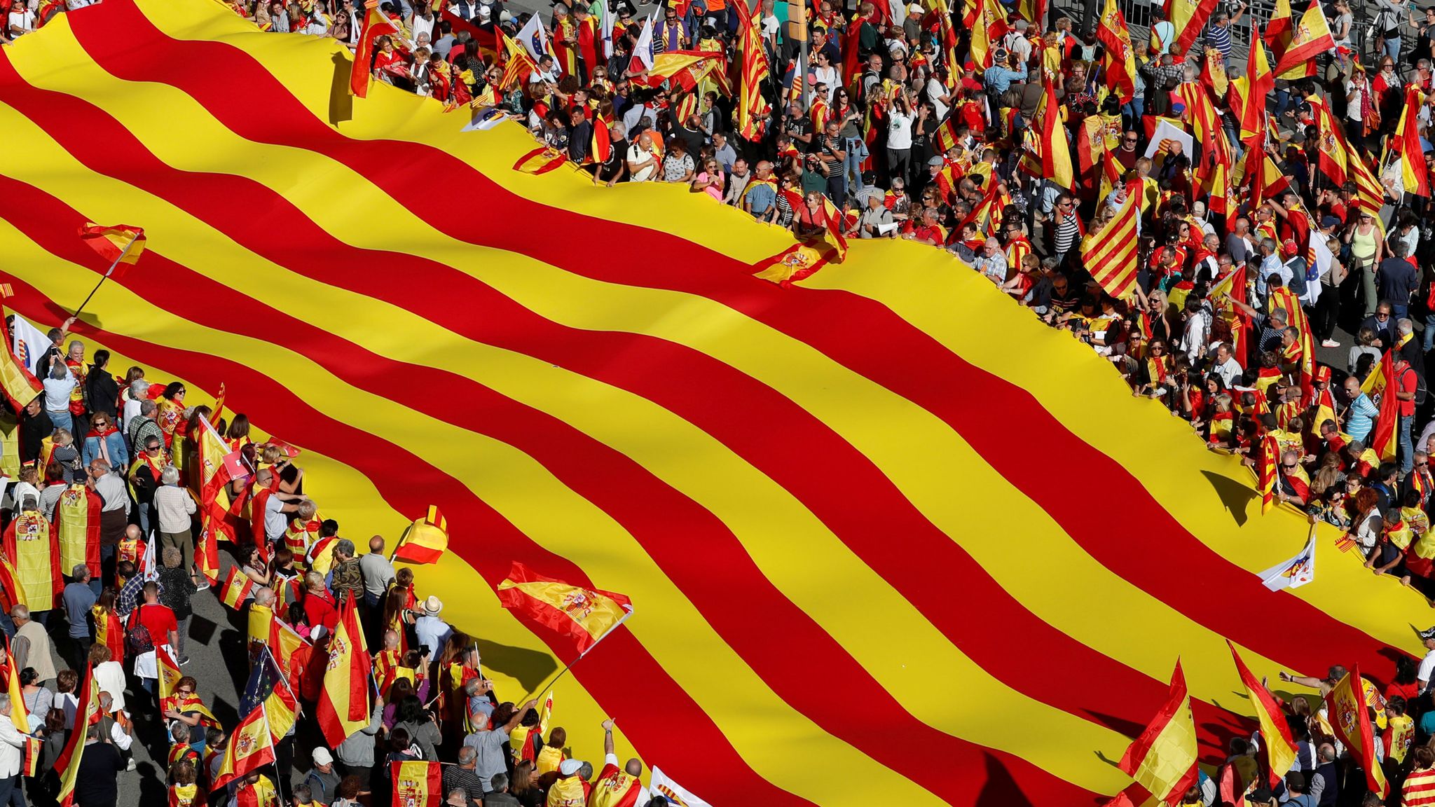 Catalonia independence: Separatists on trial | World News | Sky News