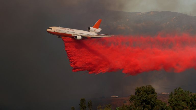 Deadly wildfires rage in California | World News | Sky News