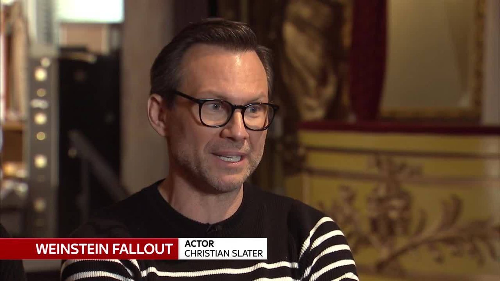 Slater: Hollywood 'age of secrecy' is over | Ents & Arts News | Sky News