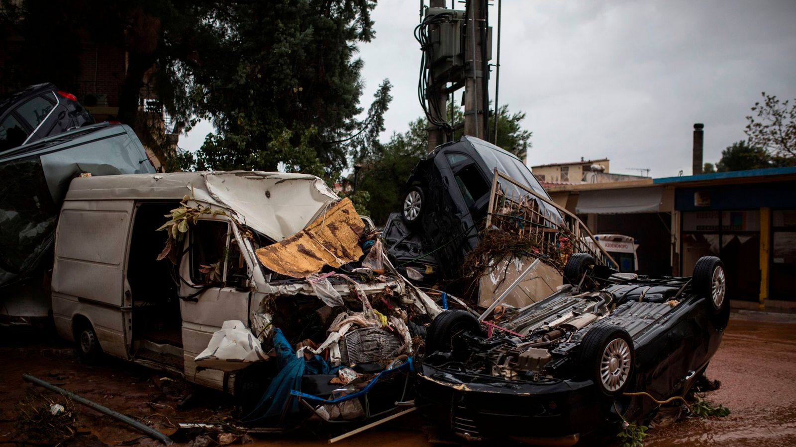 Deadly flash floods in Greece a 'biblical disaster' | World News | Sky News