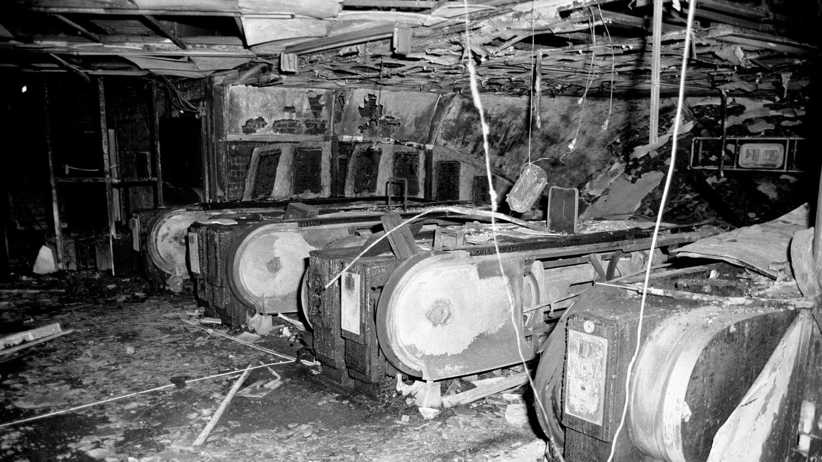 Remembering victims of King's Cross fire | UK News | Sky News