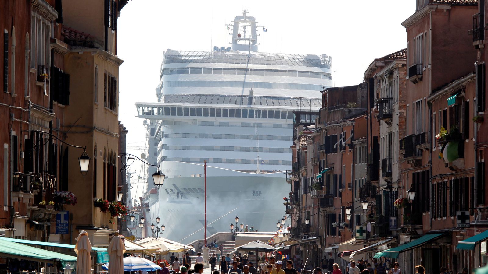 Giant cruise ships banned from historic centre of Venice | World News ...