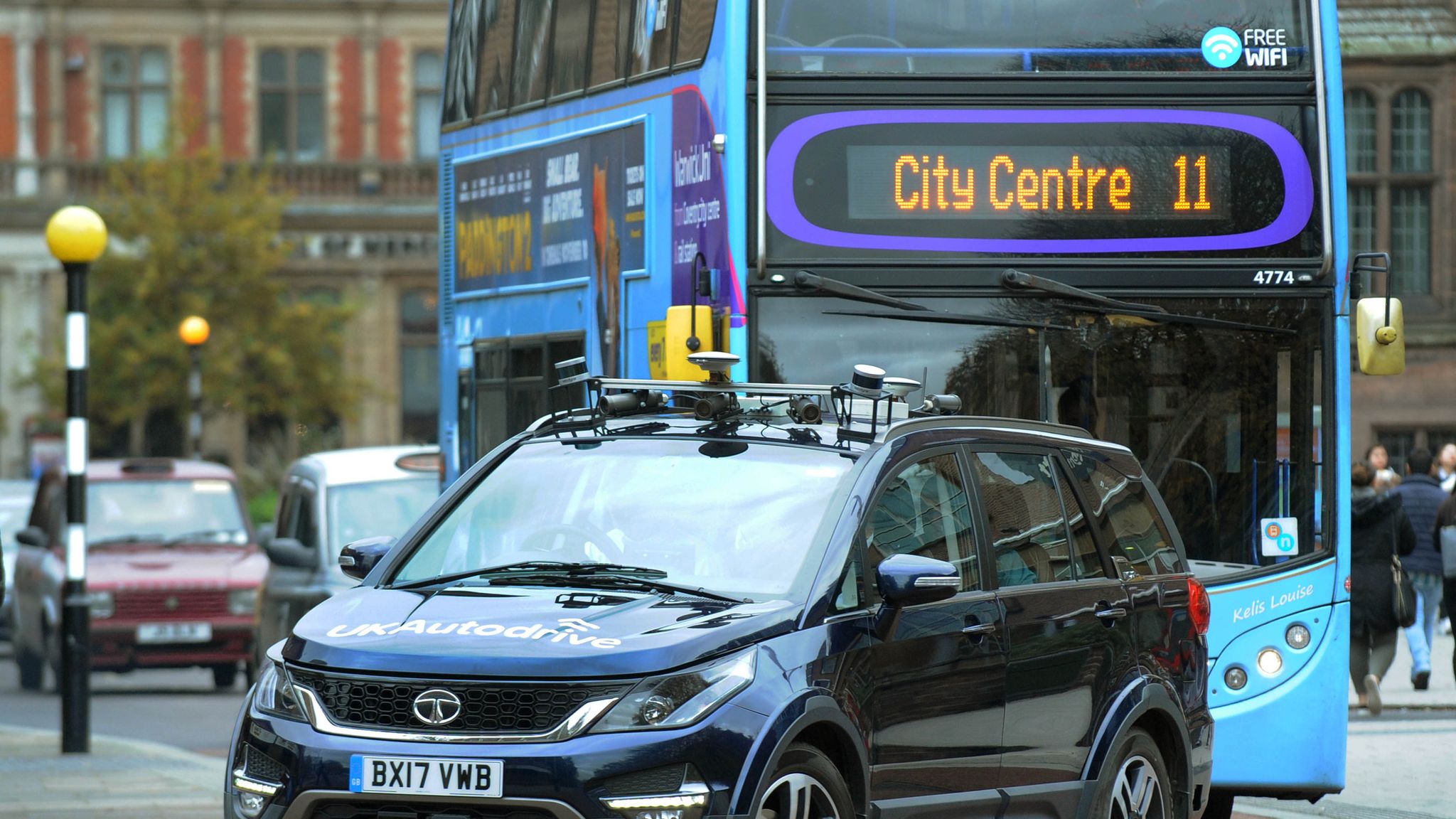 Self-driving cars get landmark UK road tests in Coventry | UK News ...