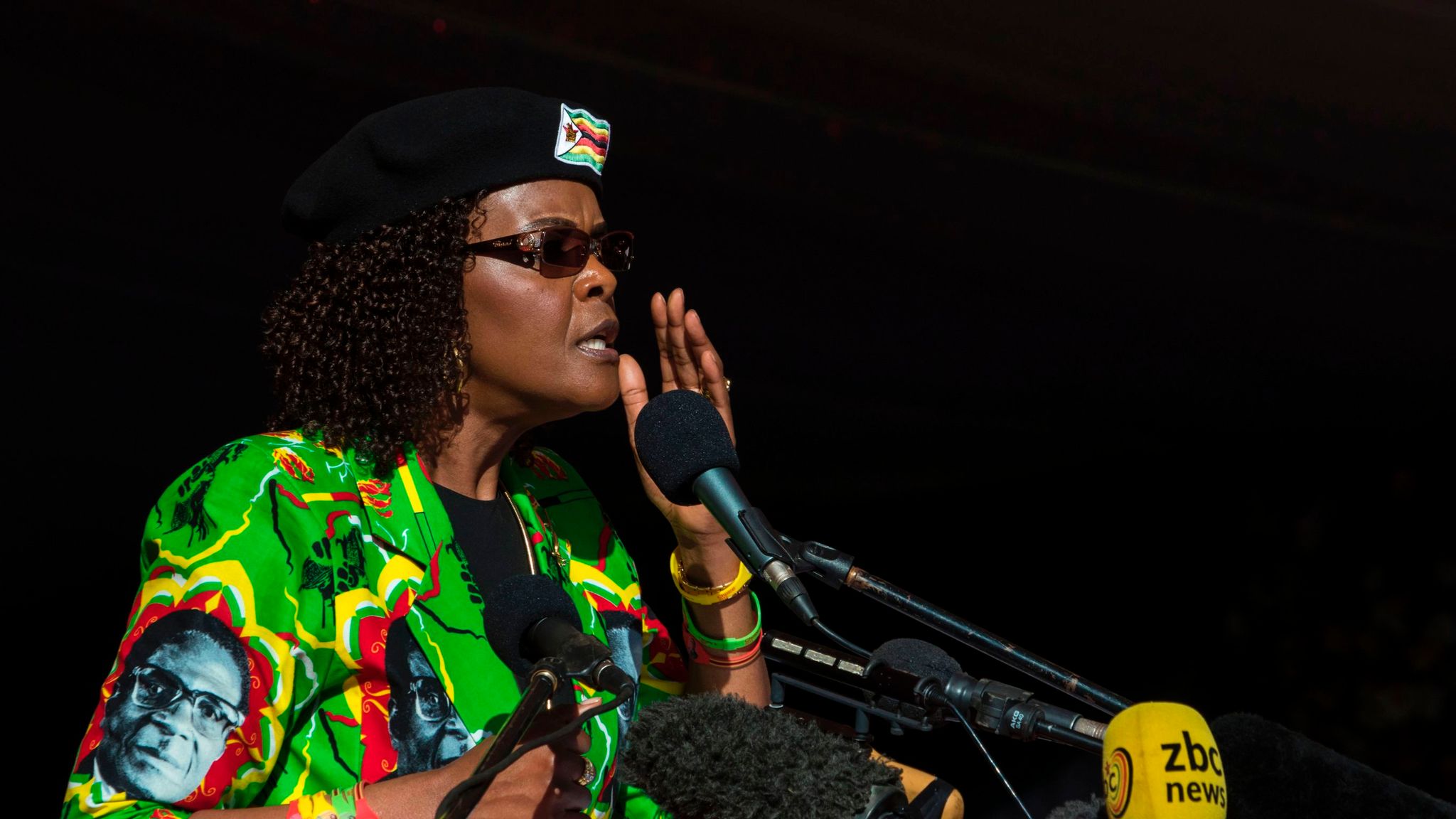 'Gucci Grace' Mugabe: Who is Zimbabwe's first lady? | World News | Sky News
