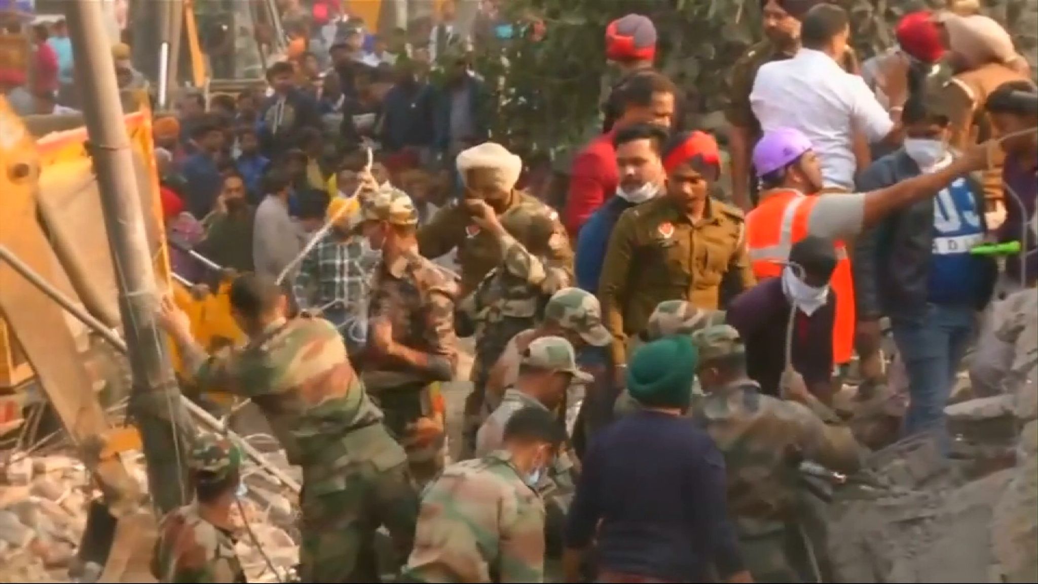 'At least three dead' and more missing after factory collapses in India ...