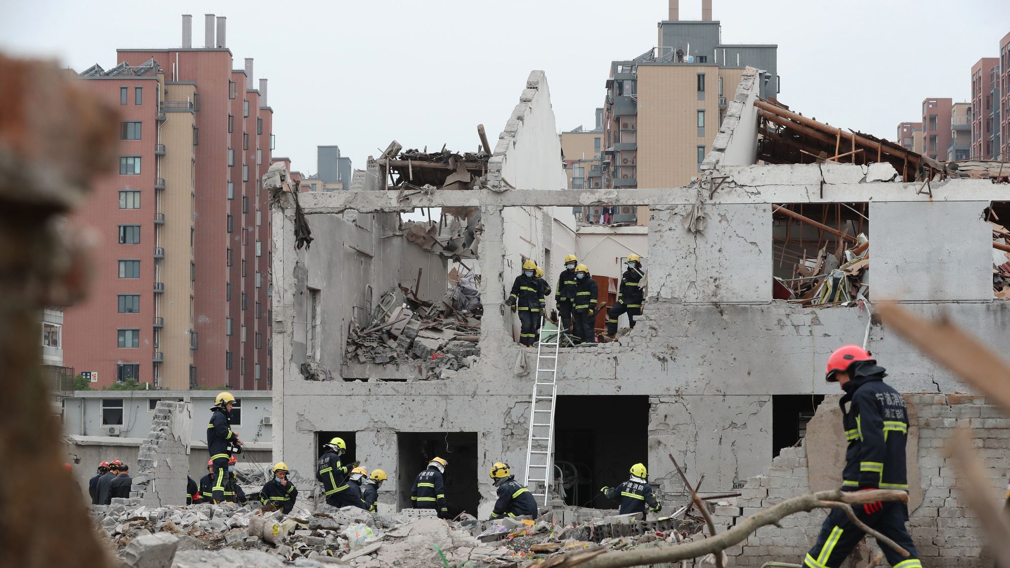 Dozens injured after deadly explosion in Chinese port city Ningbo ...